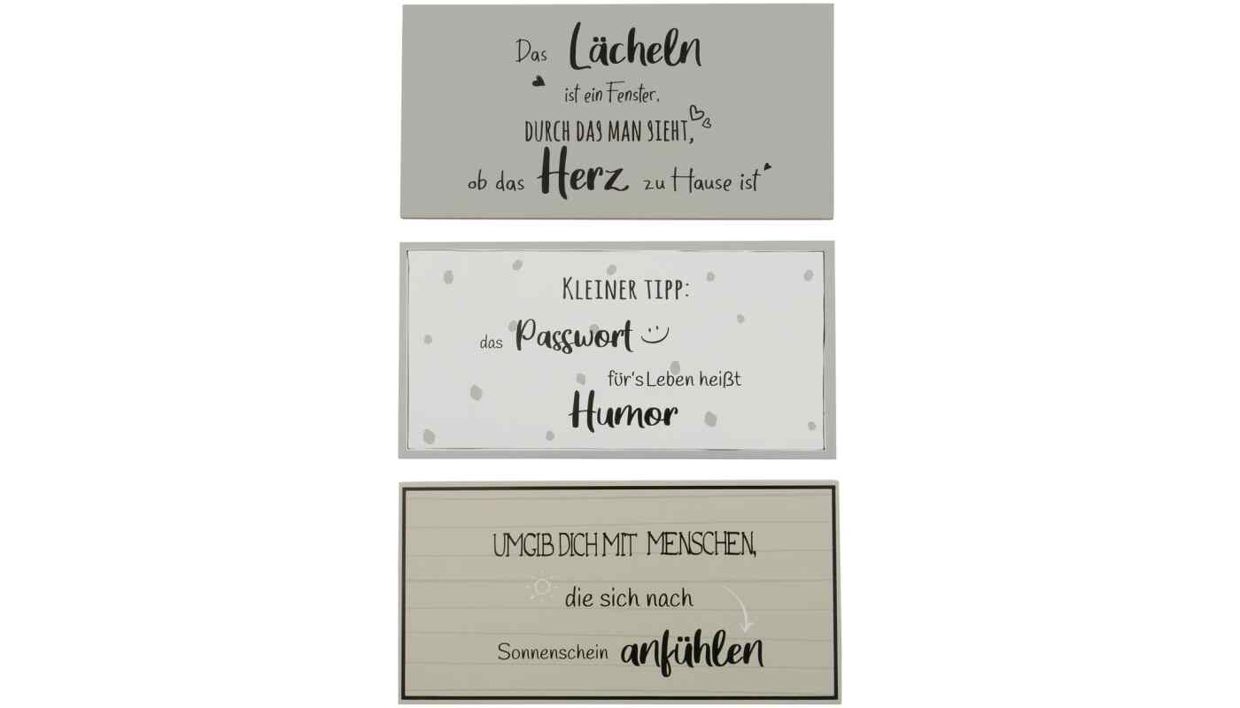 Metallschild Es sind die kleinen Dinge im Leben - Pures Lebensglück