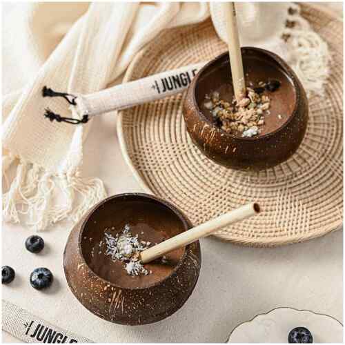 Coconut Shell Cups 2er Set - Pures Lebensglück