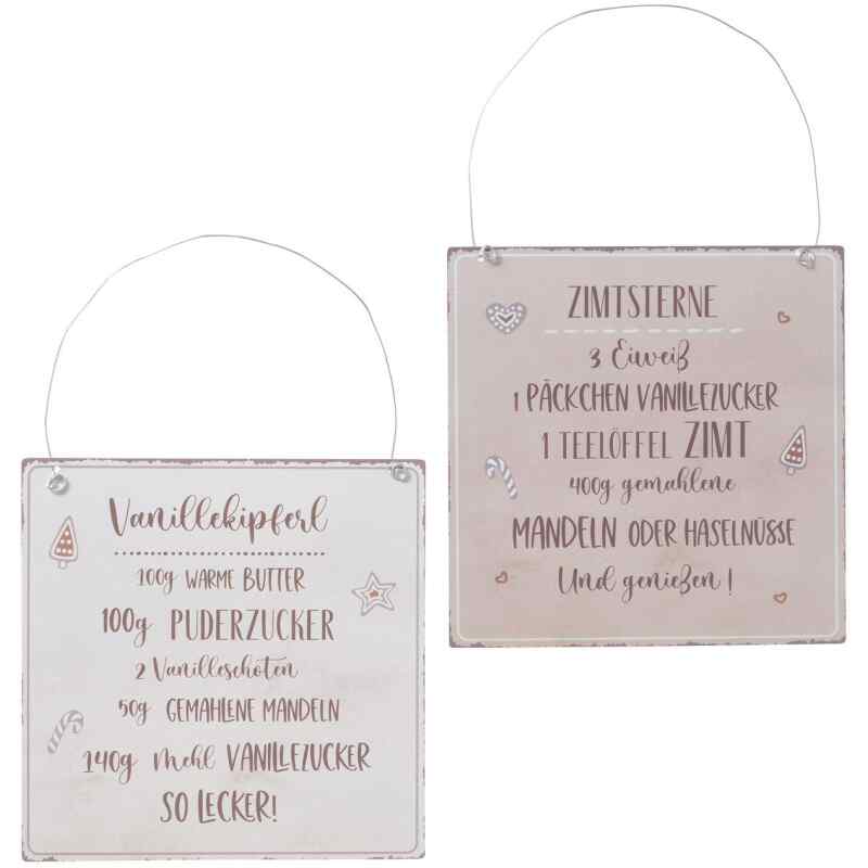 Metallschild Es sind die kleinen Dinge im Leben - Pures Lebensglück